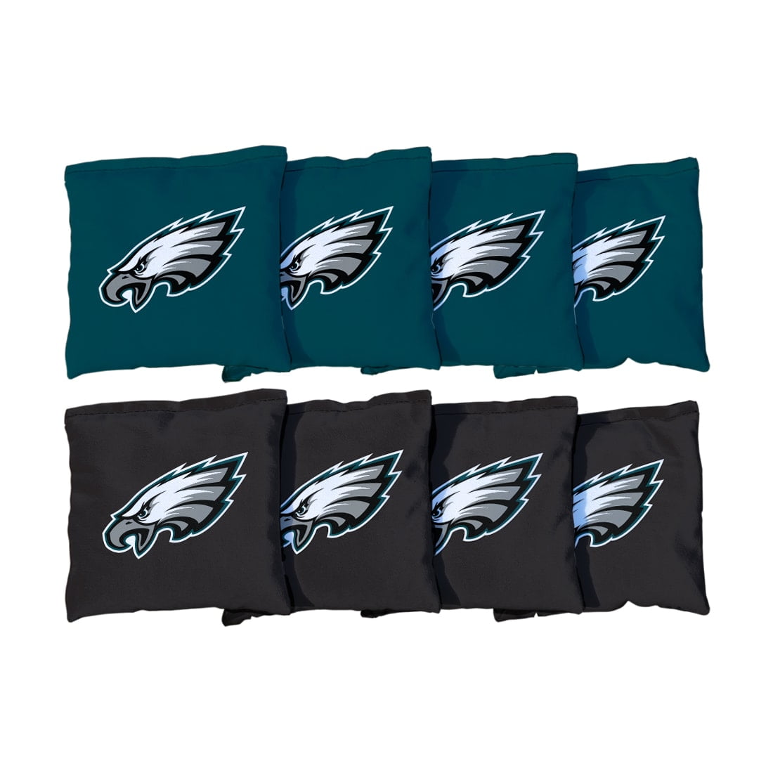 NFL Philadelphia Eagles 16 oz. Duck Cloth Cornhole Bean Bags (Set of 8 ...