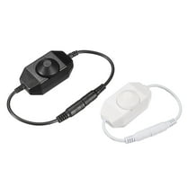 Uxcell LED Strip Dimmer Switch, PWM Rotary DC Inline Cable Brightness ...