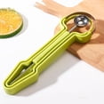 3 In 1 Fruit Melon Baller Scoop, Multi Purpose Fruit Digging Scoop Pulp ...