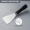 2 Pack Paint Scraper Set, 3" Bent Paint Scraper with 10 in 1 Putty ...