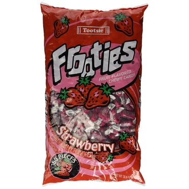Tootsie Roll Blue Raspberry Frooties - 360 Piece Chewy Candy, 38.8 oz ...