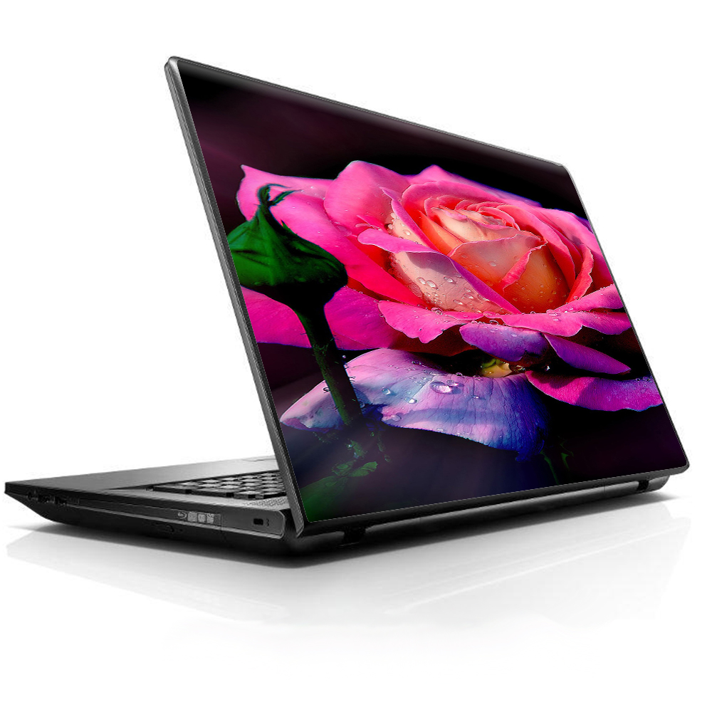 Laptop Notebook Universal Skin Decal Fits 13.3" To 16" / Beautiful Rose ...