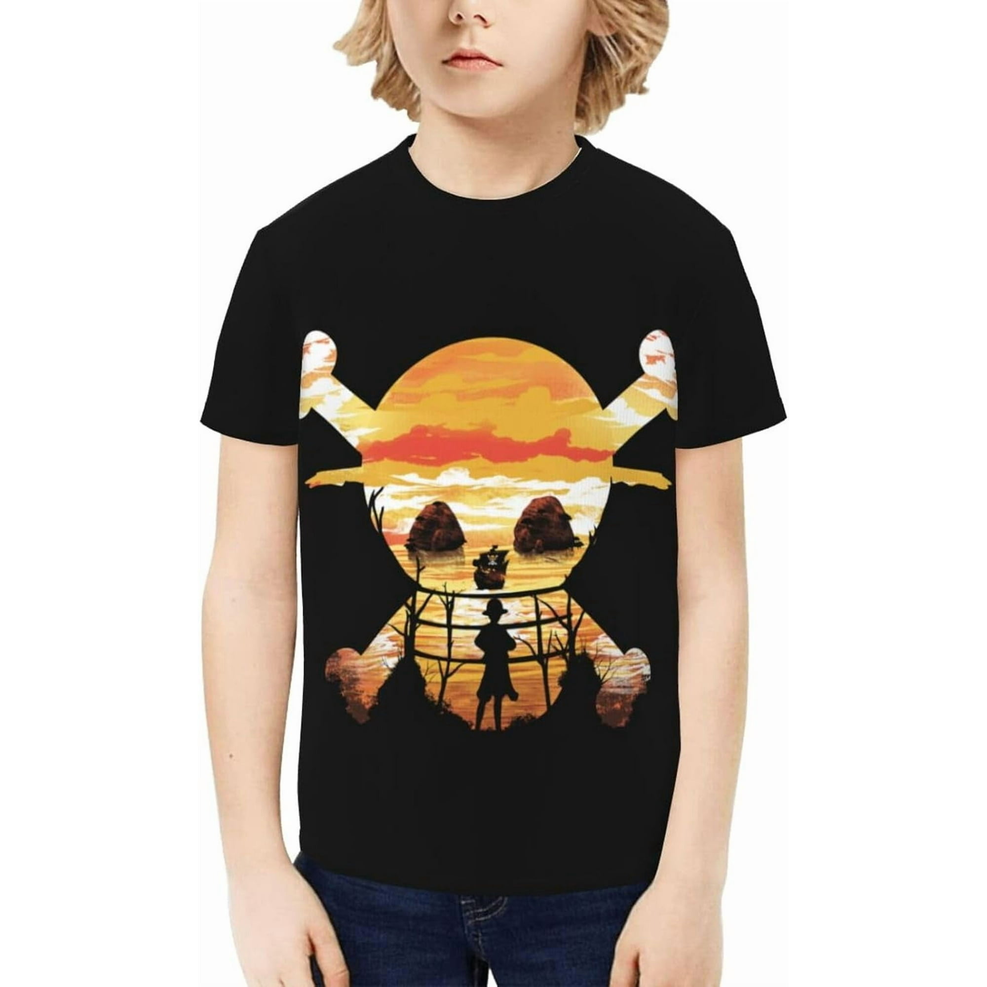 Click here for Boner Kids T-Shirt One Piece Anime Boys Girls Summ... prices