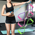 BESTSKY 2026 New 8-Shape Gym Workout Yoga Exercise Resistance Rope ...