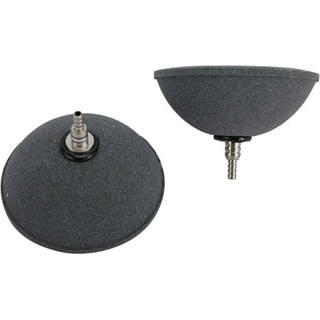 2Pack 4 Inch Mineral Air Stone Bubble Ball Shape Diffuser Airstones for ...