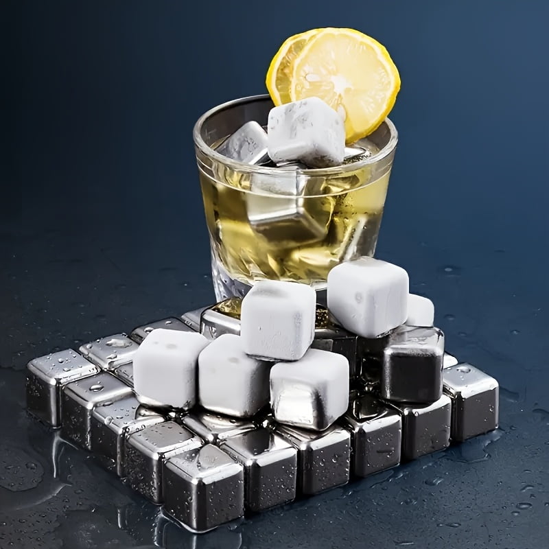 Click here for Nobrand Stainless Steel Whiskey Stones Set With Ic... prices