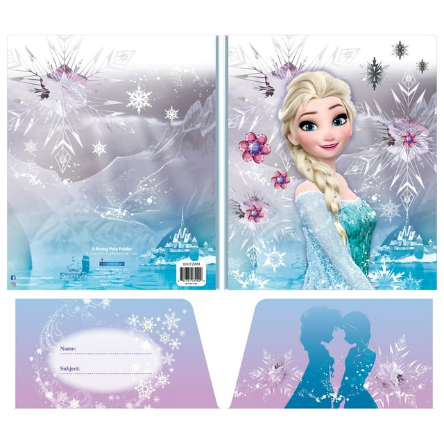 Disney Frozen Poly Folder - Walmart.com