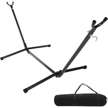 Outsunny Hammock Stand, Portable Adjustable Steel Frame Hammock Stand with Weather Resistant ...