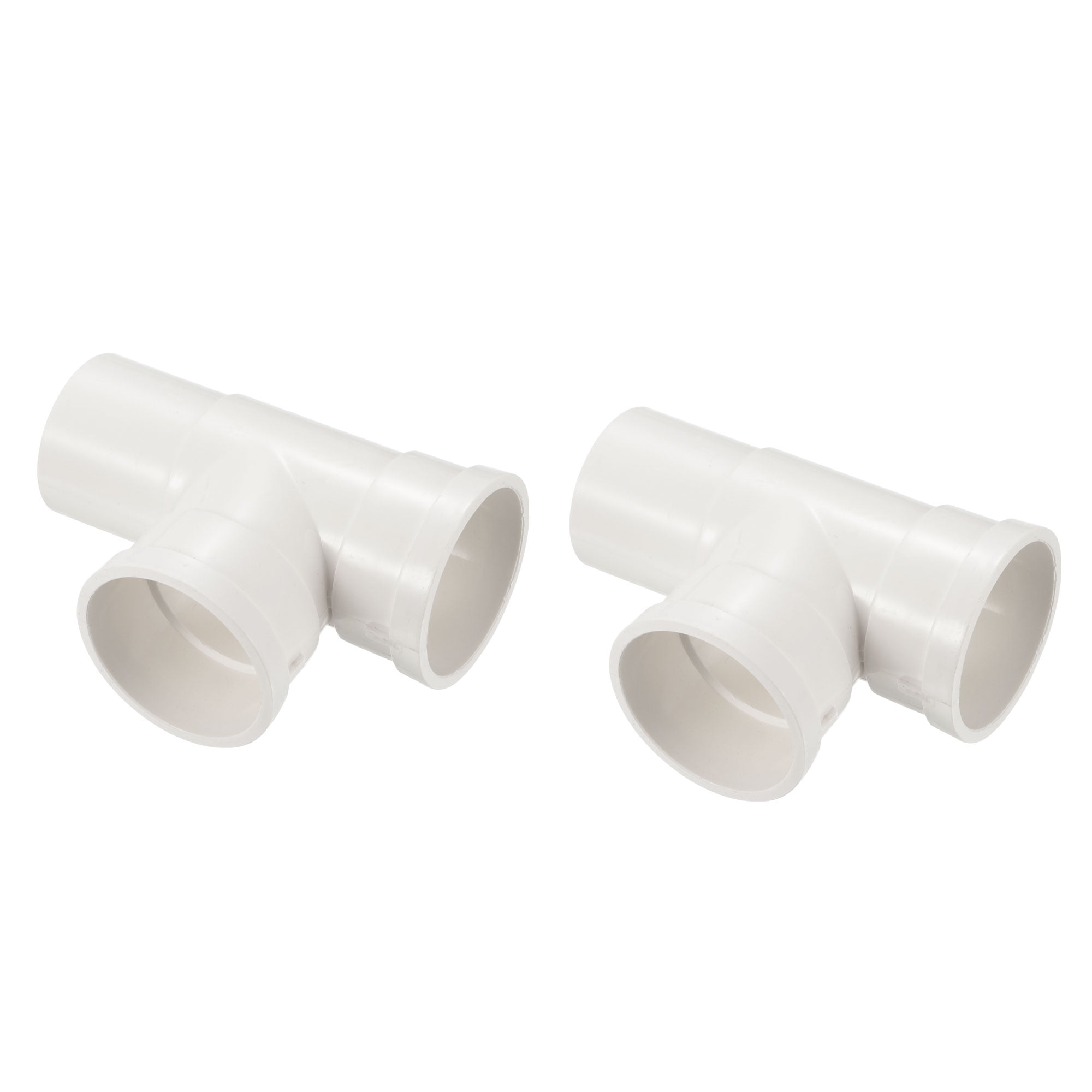 Uxcell 50mm/2" ID 45mm/1.8" OD Wye Pipe Fittings, 2 Pack Y Shape ...