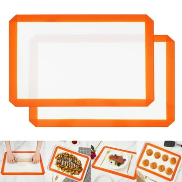 Copper Grill and Bake Mats 4 Pack 100% Non-stick - Walmart.com