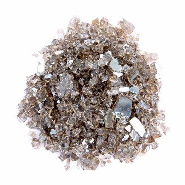 Bahama Blend 1/2"-1" Fire Glass 10 LBs - Walmart.com