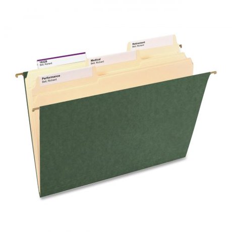 Smead 64010 Standard Green Hanging File Folders