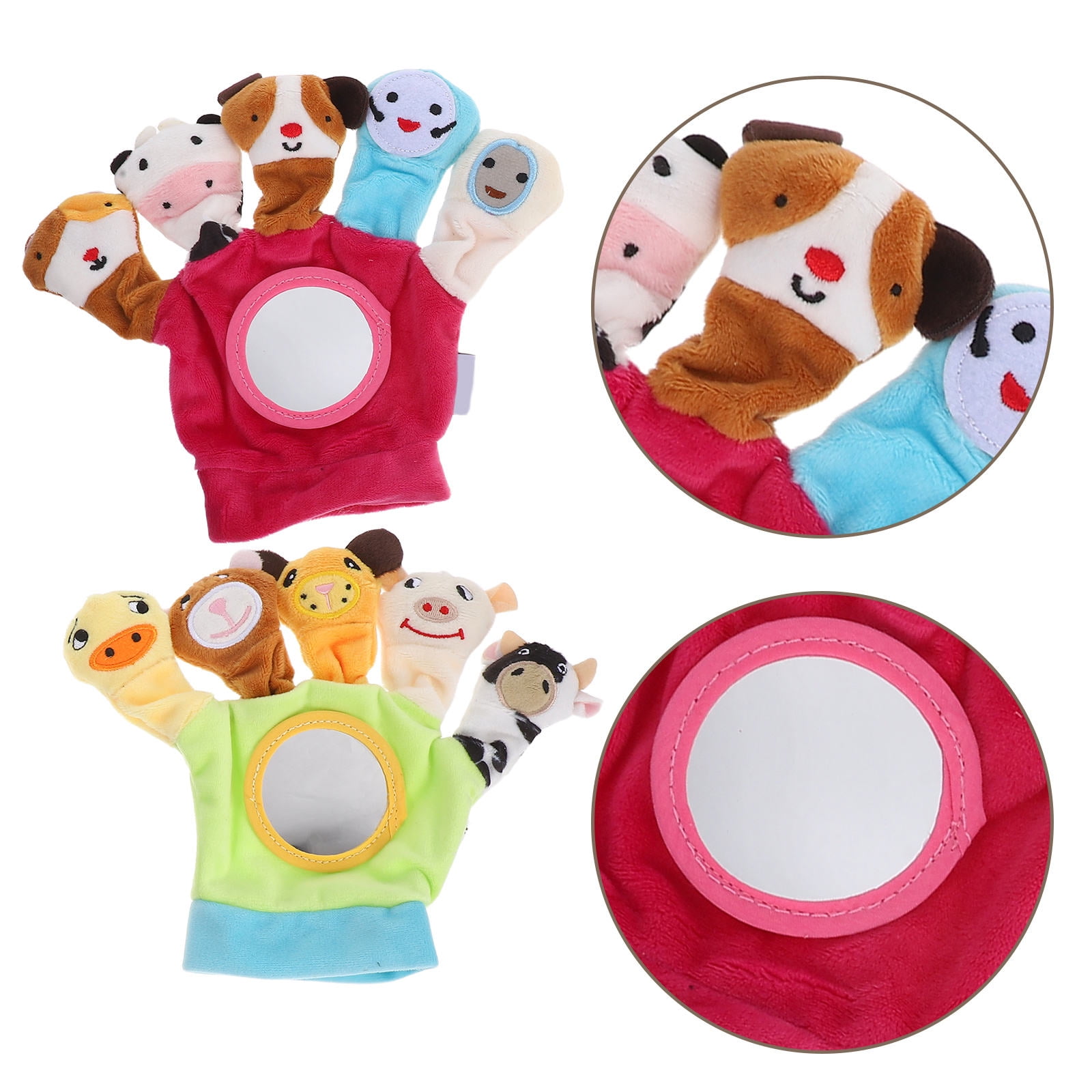 Click here for Upouart 6set Cartoon Animal Hand Puppet Glove Styl... prices