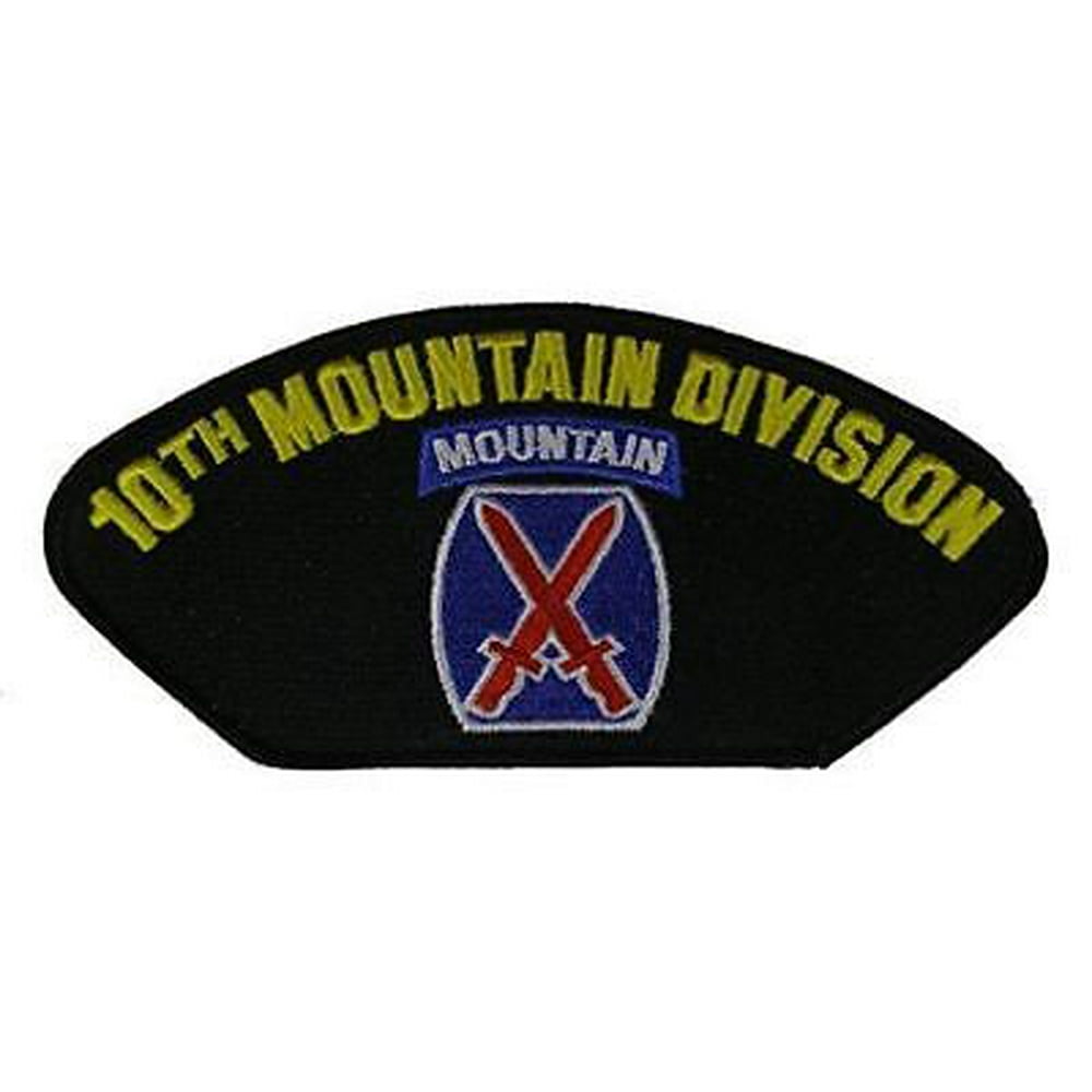 US ARMY 10TH TENTH MOUNTAIN DIVISION PATCH LIGHT INFANTRY FT DRUM CLIMB ...