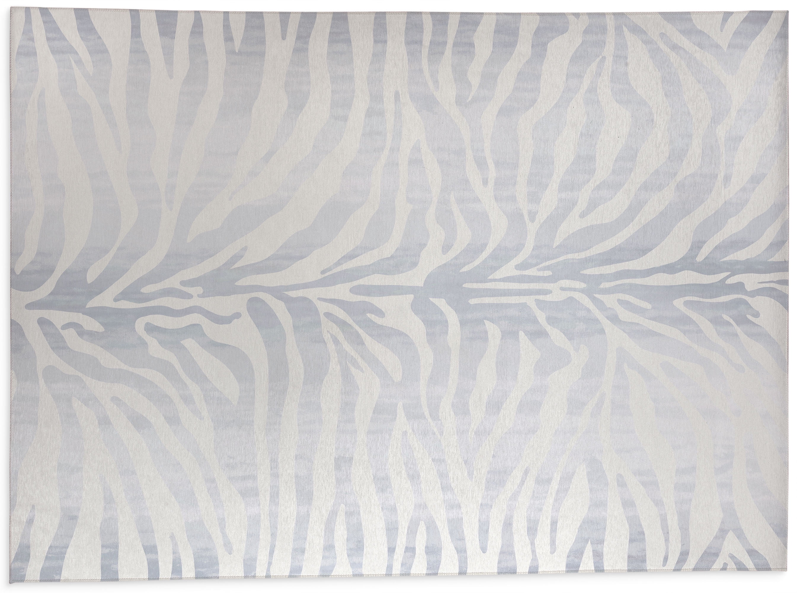 Zebra Blue Grey Office Mat by Kavka Designs - Walmart.com
