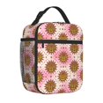 Boho Lunch Bag Insulated Lunch Box For Women Men Large Reusable Cooler ...