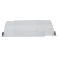Imperial Shatterproof Adjustable Air Deflector, Clear Plastic, 9-in to ...