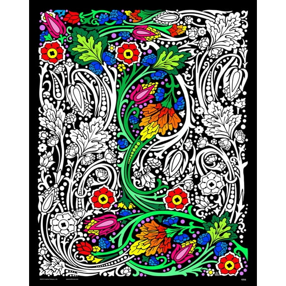 Velvet Coloring Posters Adults