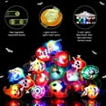 Monebena Halloween Party Favors 24 Pack Halloween Light Up Bracelets ...