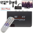 LYTiang RF to AV Analog TV Receiver Video Converter Adapter+Remote ...