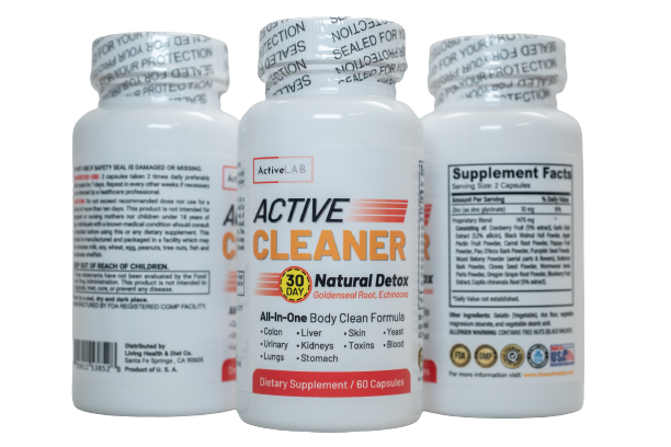 ActiveCleaner- 30-Day Active Detox Formula -All-In-One Body Clean ...