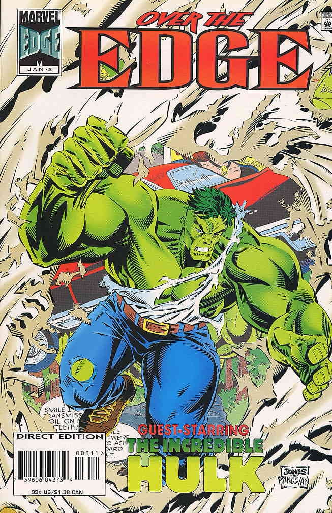 Over the Edge #3 VF ; Marvel Comic Book - Walmart.com