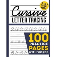 Beginner's Cursive Workbook Grades 2 - 5 : Ocean and Underwater Themed ...