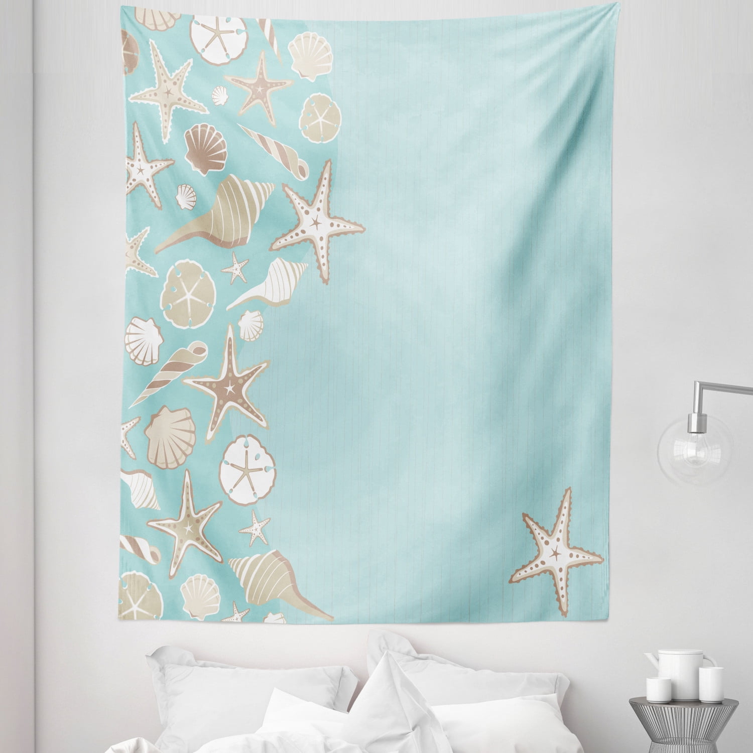 Shell Tapestry, Thin Lines and Various Creative Seashells Beach Party ...