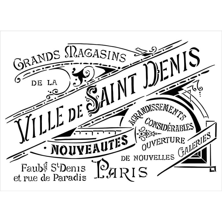 Antique Sign Template