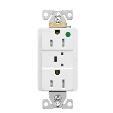 Hospital Grade Tamper-Resistant 15 Amp Receptacle Red - Walmart.com