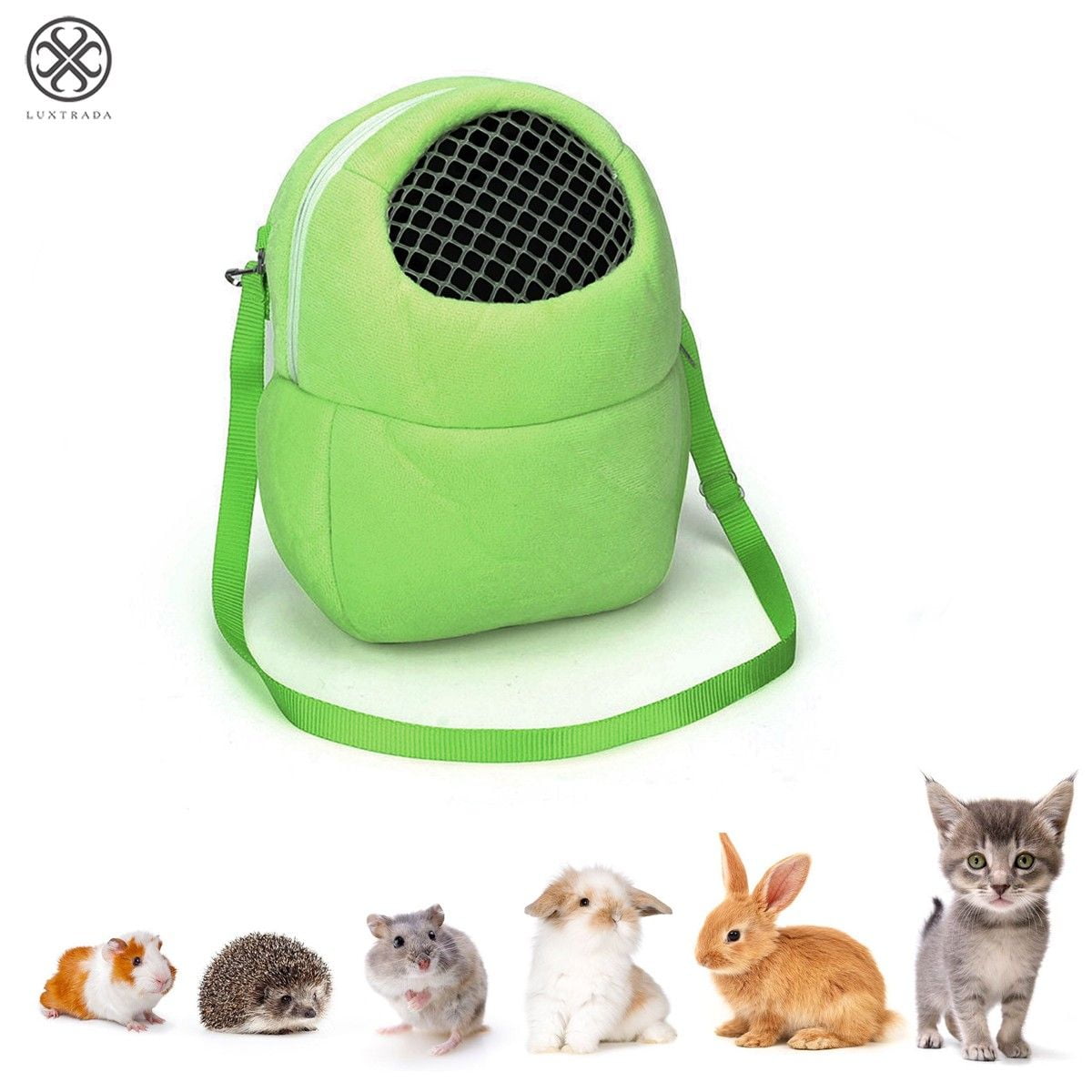 Luxtrada Small Animal Pet Carrier Travel Bag Dog Cat Guinea Pig Rabbit ...