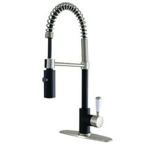 Kingston Brass Ls877.Dpl Paris 1.8 GPM Single Hole Pre-Rinse Pull Down ...