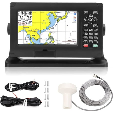 8in Keyed Chartplotter, 8 Inch High Accuracy Fish Finder Chartplotter ...