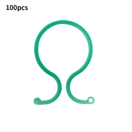 enqiretly Vine Growing Clips Adjustable Plant Fix Ring Garden Plant Fix ...