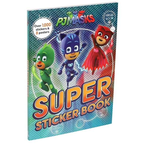 PJ Masks: Super Sticker Book - Walmart.com - Walmart.com