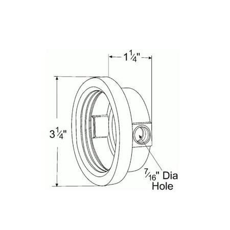 Grote Industries Manufacturer Part #: 91400 Side Marker Light Grommet ...