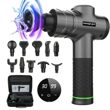 NordicTrack PulseTech Percussion Therapy Gun with 6 Massage Heads ...