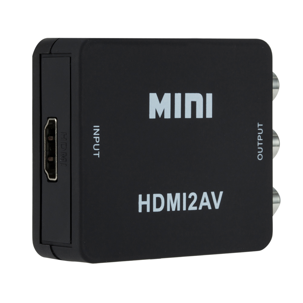 Convertidor HDMI a AV HDMI a video compuesto L/R Audio RCA para PS3 ...