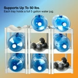 Bottle Buddy 9-Tray Gallon Water Bottle Holder, Kitchen Storage System ...