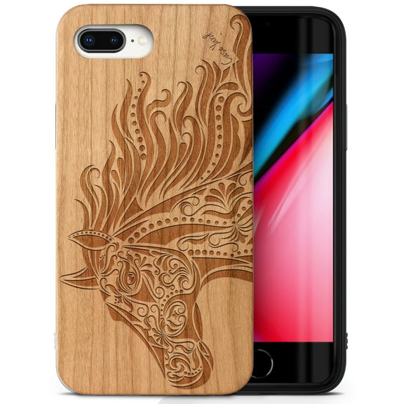 Case Yard Wooden Case Outside Soft TPU Silicone Slim Fit Shockproof ...