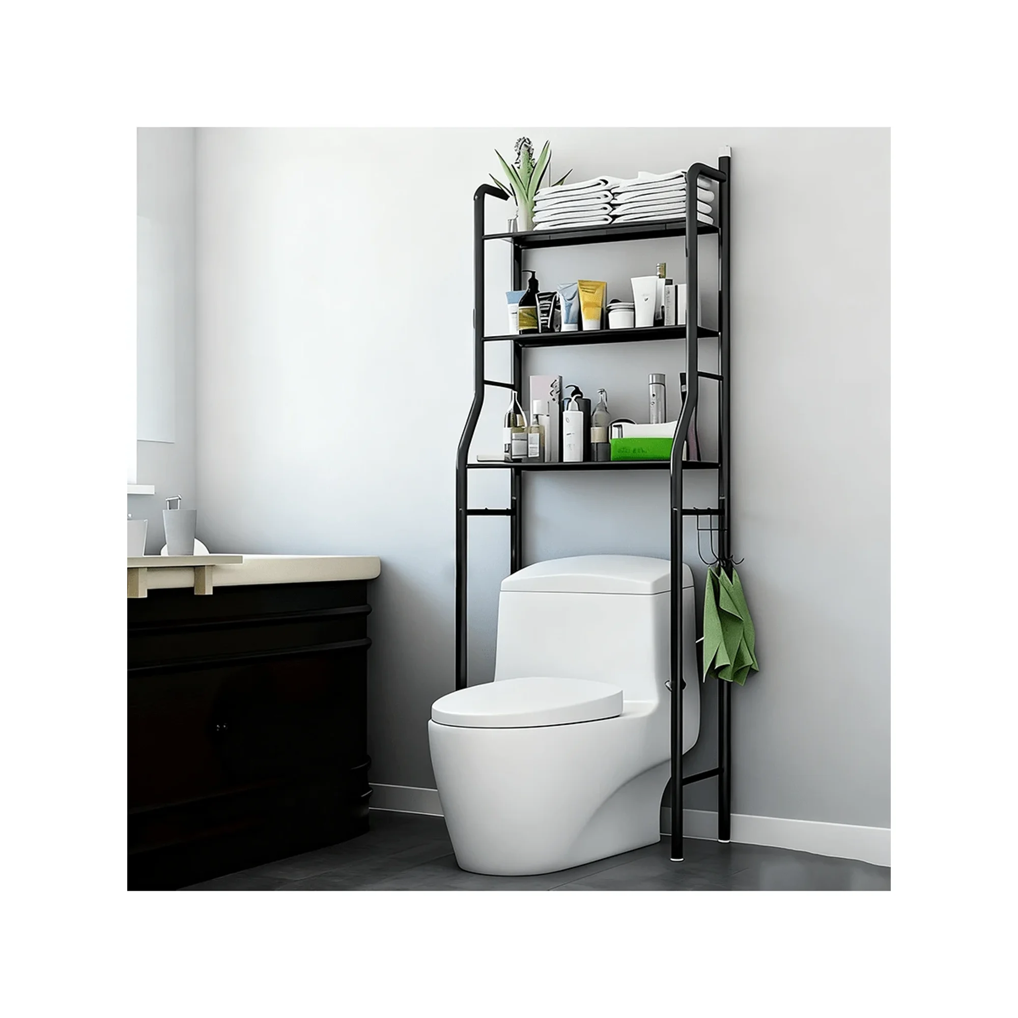 Click here for Nobrand Multi Functional Three-Layer Toilet Rack... prices