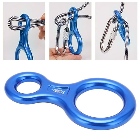 Fugacal Alloy Rappelling Descender,Rescue Descender,Camnal 35KN Rescue ...