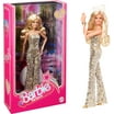 Posable Barbie Movie Collectible Doll: Margot Robbie as Barbie in Plaid ...