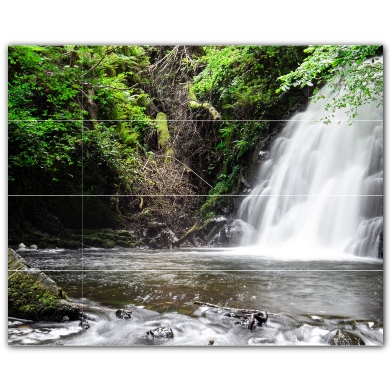 Picture-Tiles.com: Waterfalls Ceramic Tile Wall Mural WAL501106-54XL ...
