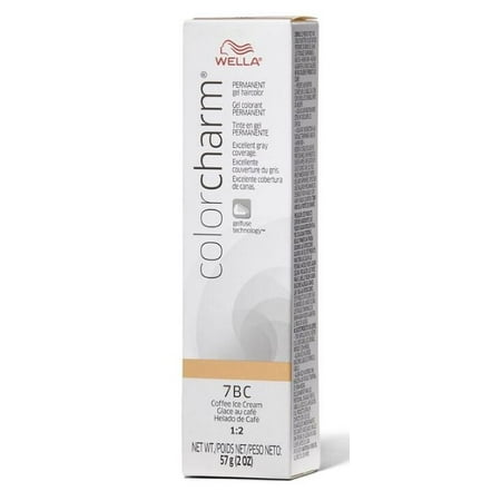 7BC Coffee Ice Cream , Wella Color Charm Gel Permanent Tube Haircolor ...
