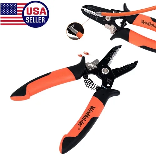WIRE STRIPPER / CUTTER / CRIMPER 8IN. - Walmart.com