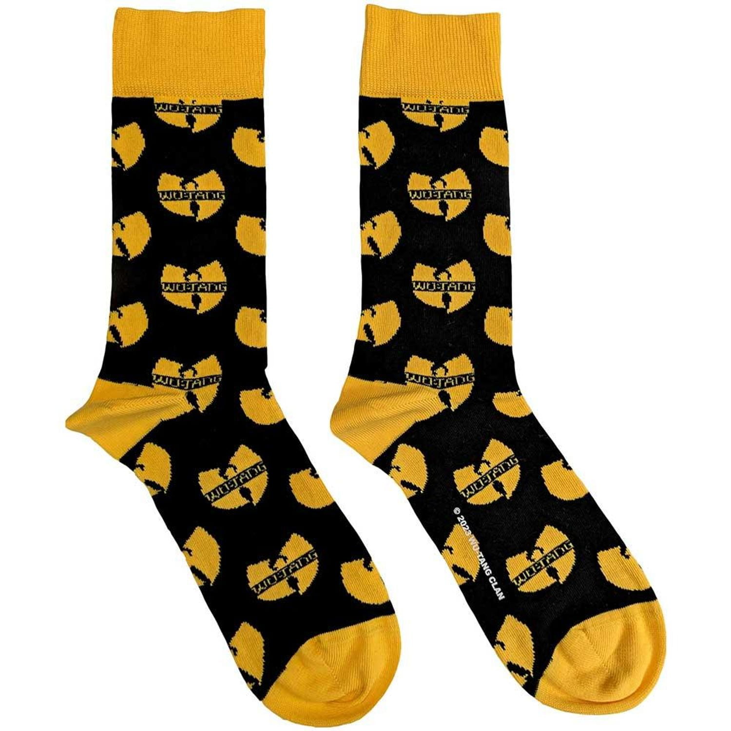 Click here for Wu Tang Clan Wu-Tang Clan Adult Repeat Logo Socks... prices