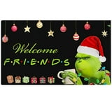 Christmas Doormat Holiday Indoor Outdoor 40 x 60cm,Christmas Grinch Mat ...