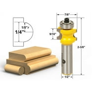 Bullnose Beading Router Bit 1/4"r - 1/2" bead - 1/2" Shank - Yonico ...