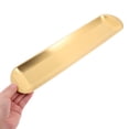 Rectangle Serving Tray Golden Trays Stainless Steel Jewelry Makeup ...